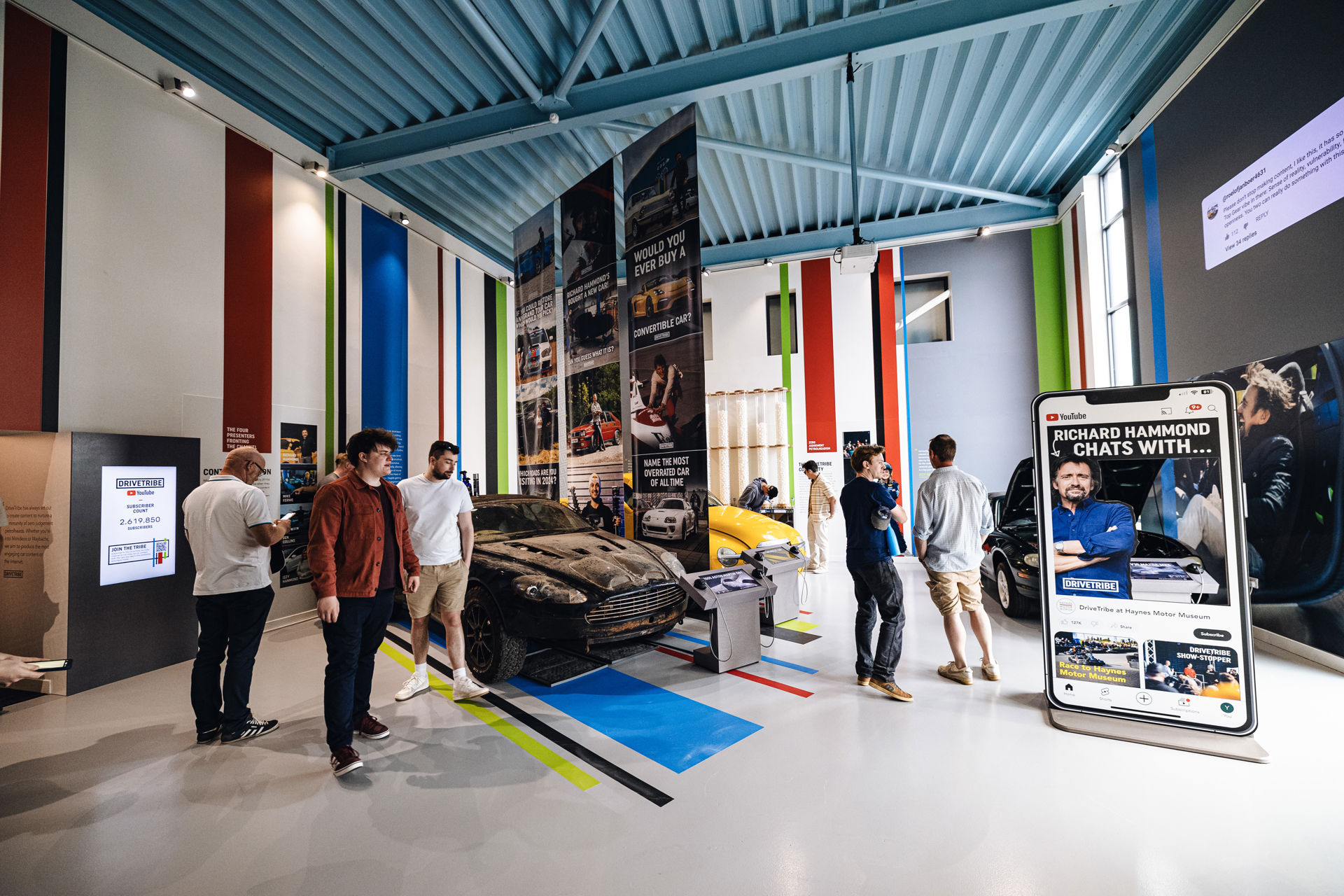 Richard Hammond’s ‘DriveTribe’ launches at the Museum this Summer