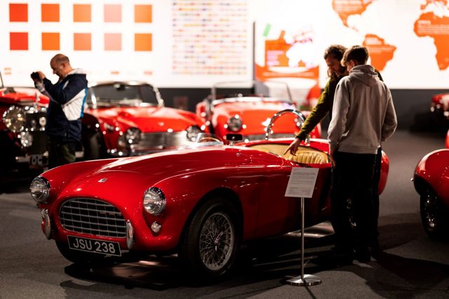 Red Room at Haynes Motor Museum | Iconic Red Car Collection