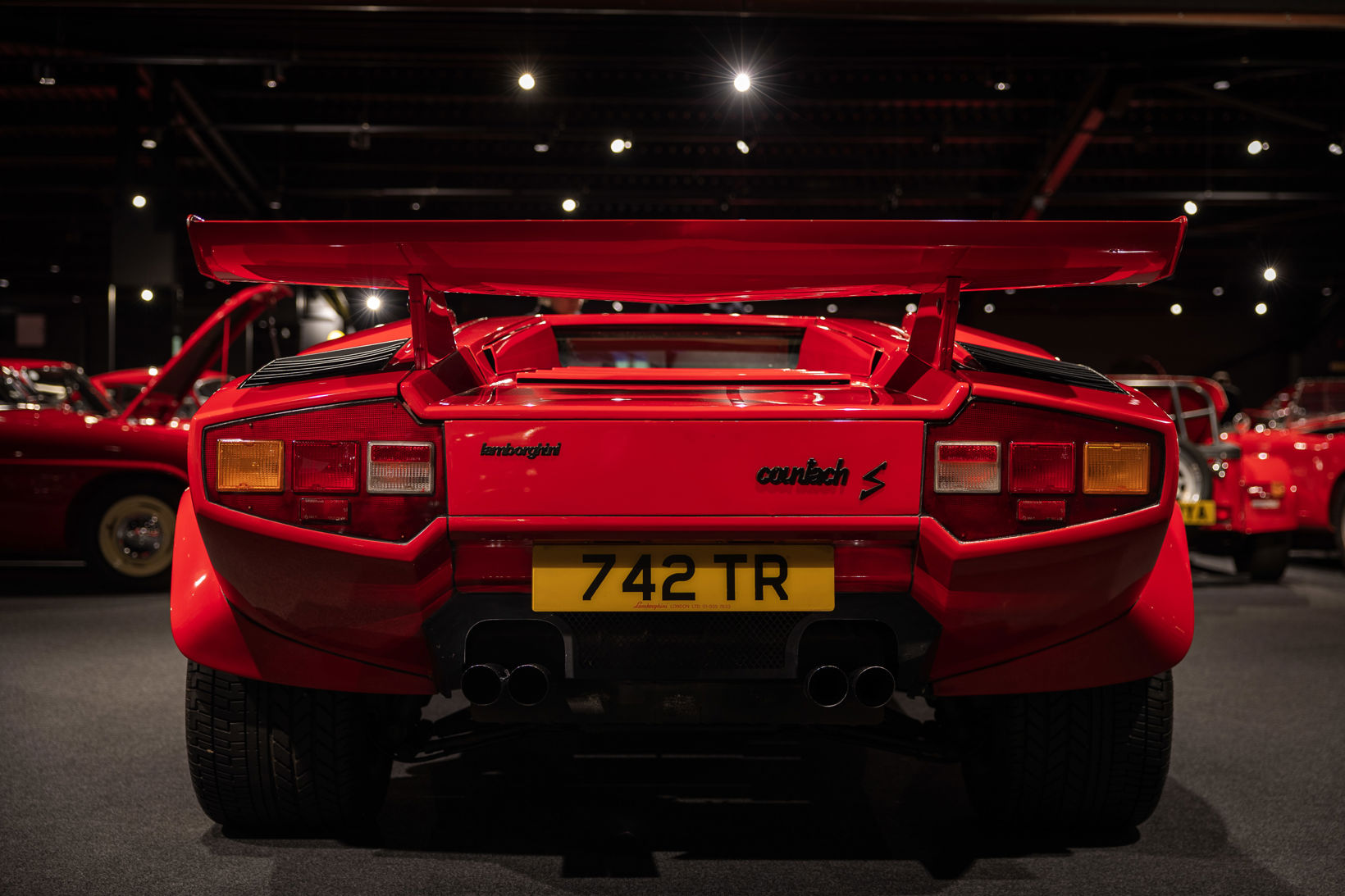 Lamborghini Countach | The Red Room at Haynes Motor Museum